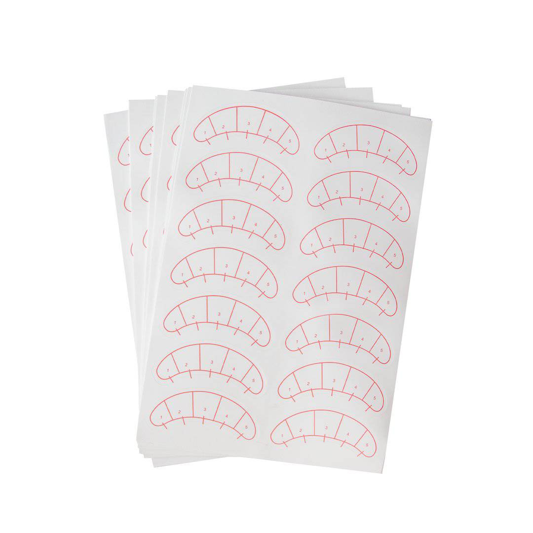 Lash Mapping Stickers – Lashin Out Shop