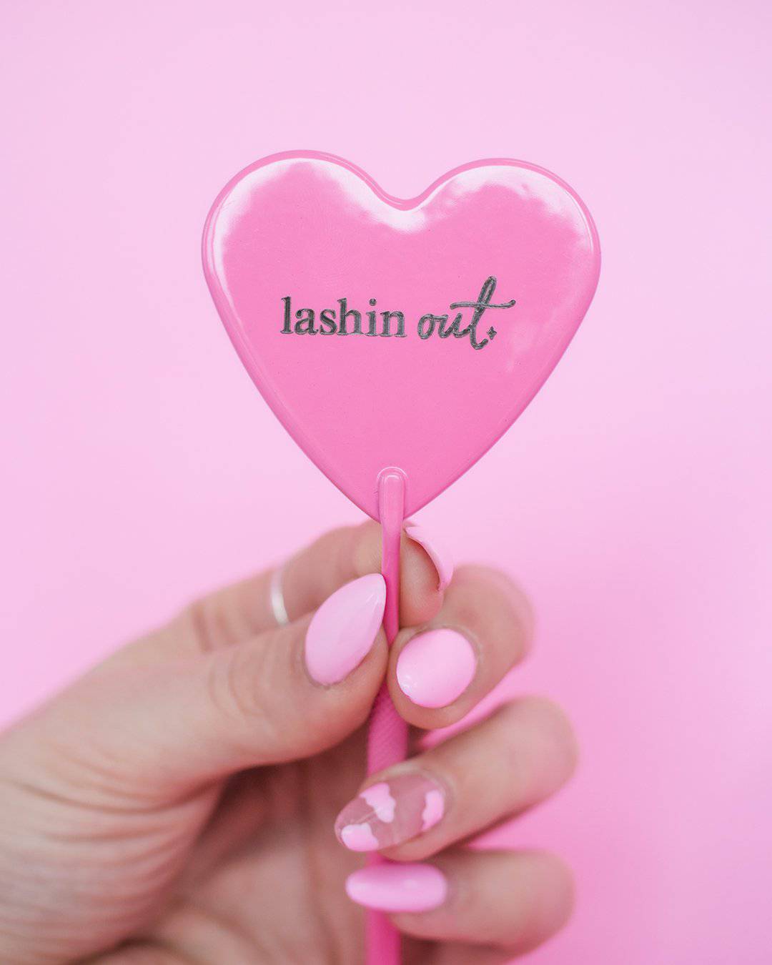 Heart Lash Mirror – Lashin Out Shop